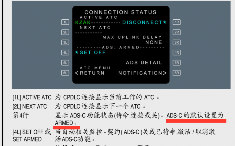 ADS-C和CPDLC | 飞行的苹果派